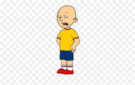 Caillou Waving Transparent Png Caillou Png Flyclipart
