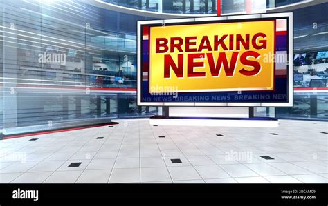 Breaking News Virtual Set Studio For Chroma Footage Realize Your Vision