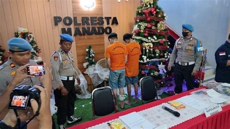 Berita Foto Sosok 2 Pelaku Jambret Yang Viral Di Manado Sulawesi Utara