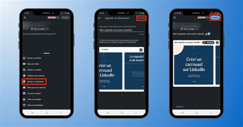 Comment créer un carrousel sur LinkedIn les bonnes pratiques à suivre