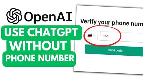 How To Use Access ChatGPT Without Phone Number YouTube