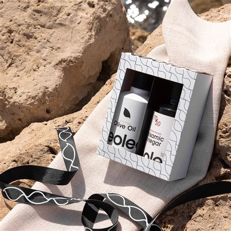 Neolea Extra Virgin Olive Oil Balsamic Vinegar Giftset From Greece
