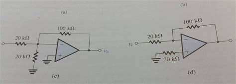 Solved Assuming Ideal Op Amps Find The Voltage Gain Vo Vi Chegg