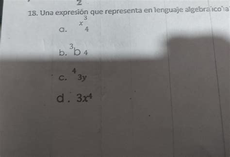 una expresión que representa en lenguaje algebraico la frase los tres