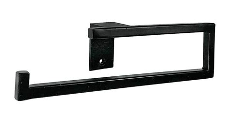 Küchenrollenhalter Vintage Eisen Schwarz Industrial Wandmontage