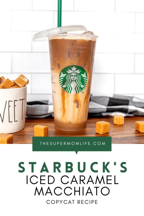 Starbucks Iced Caramel Macchiato Copycat Recipe Recipe Ice Caramel