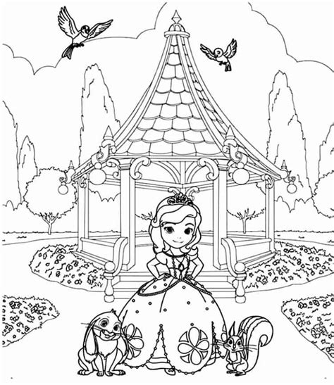 Princesa Sofia Para Colorir Blog Ana Giovanna