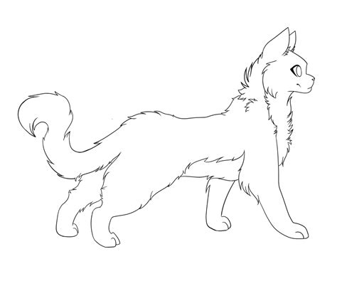 FREE WARRIOR CAT BASE O3o By Kitsunebi Chan On DeviantArt