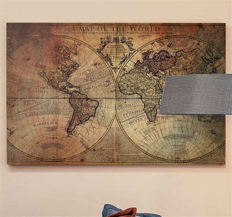 Arancel Desencadenar Patio De Recreo Cuadros De Mapas Antiguos Oferta