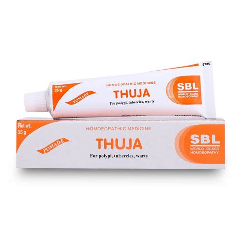 Thuja Ointment SBL HOMEOPATHY