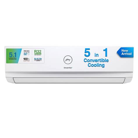 Buy Godrej 1 5 Ton 5 Star Inverter Split AC 2023 Model Copper