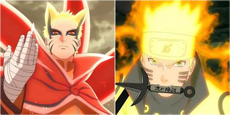 Naruto Every Form Of Naruto S Nine Tails Chakra Mode Ranked