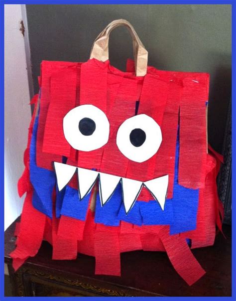 Cómo hacer una piñata con una bolsa de papel Como hacer pinatas