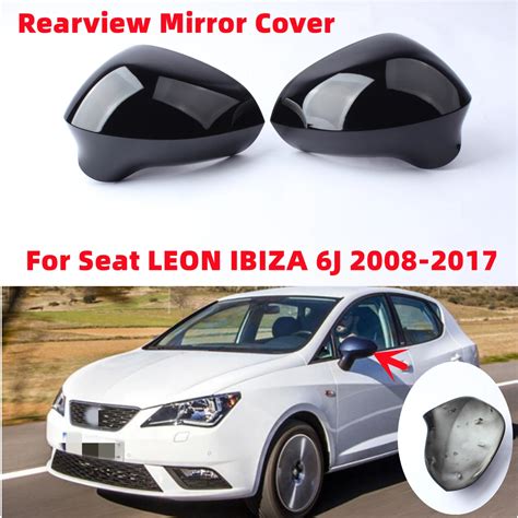 Cubierta De Espejo Retrovisor De Repuesto Para Seat Ibiza Cubierta