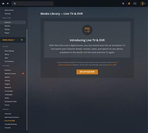 Live Tv Dvr Set Up And Manage Plex Support