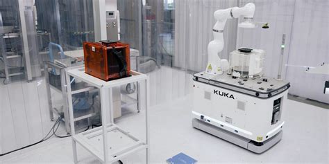 KUKA Cobot Allows 24 7 Production Thanks To Inductive Charging