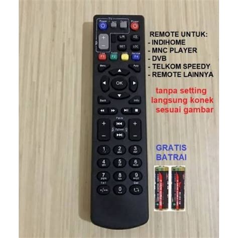 Jual Remote Receiver Stb Indihome Speedy Tv Zte Zxv B H Shopee