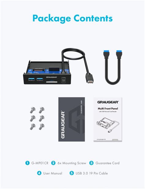 Multi Front Panel GRAUGEAR
