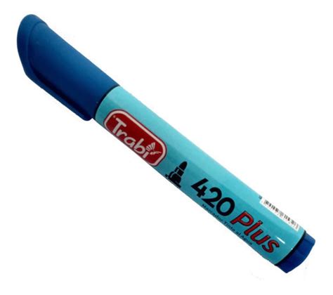 MARCADOR TRABI AL AGUA 420 NEGRO AZUL ROJO VERDE PTA RED