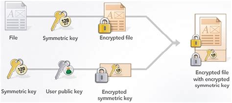 encryption process in hybrid schemes source download scientific diagram