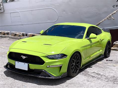 2020 MUSTANG BODY KIT MADE OUT OF FORGED CARBON FIBER STANCED ON LOMA