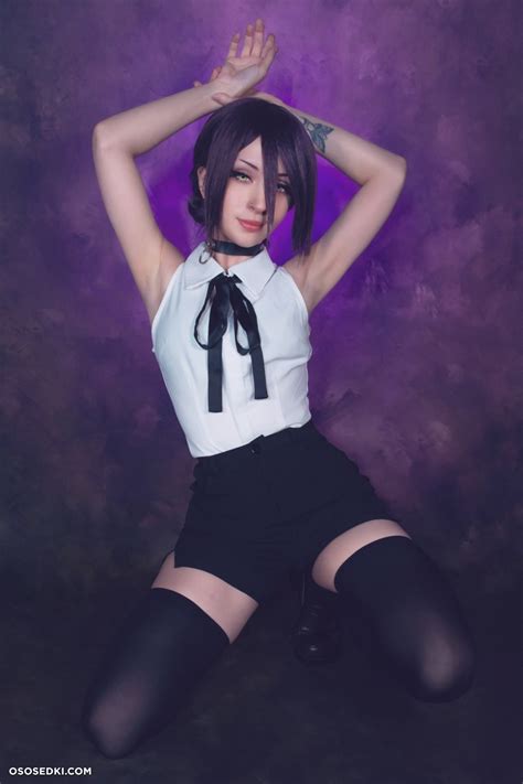 Reze Chainsaw Man ShiroKitsune Naked Cosplay Asian 50 Photos