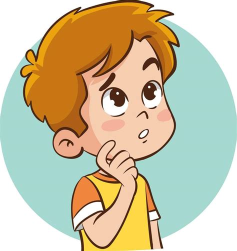 niños retrato dibujos animados vector ilustración 28076787 Vector en
