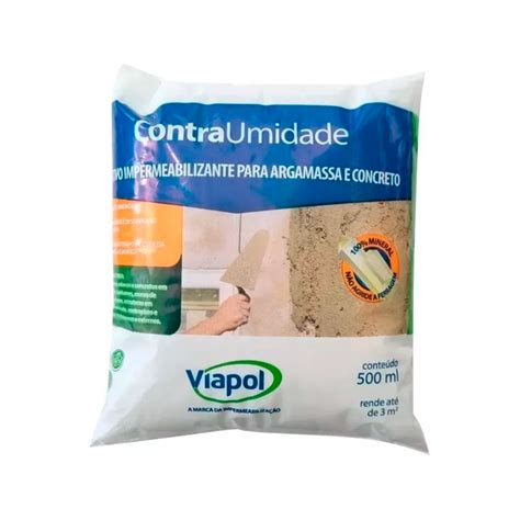 Viapol Contra Umidade Ml Loja Gomes