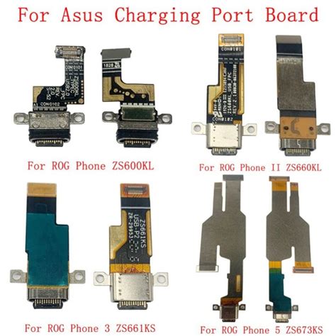 USB Charging Port Connector Flex Cable For Asus ROG Phone ZS600KL ROG