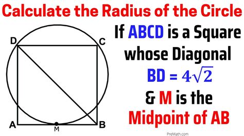 How To Find The Radius Of A Circle