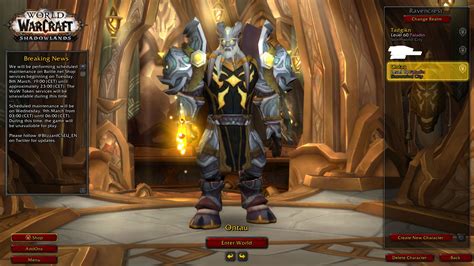 Draenei Paladin Transmog