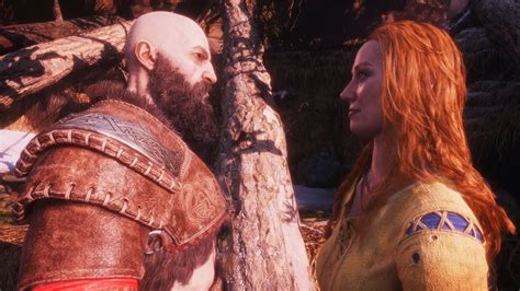 God Of War Ragnarok Ps Kratos Meets His Wife In Dream K Cutscene