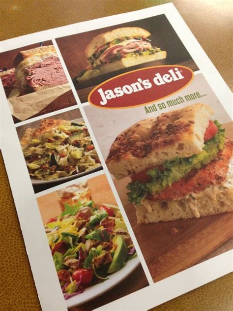 Jason S Deli Full Menu