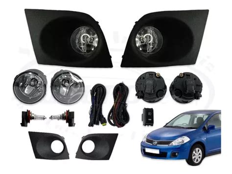 Kit Faros Niebla Tiida 2013 2014 2015 2016 2017 2018 Nuevo