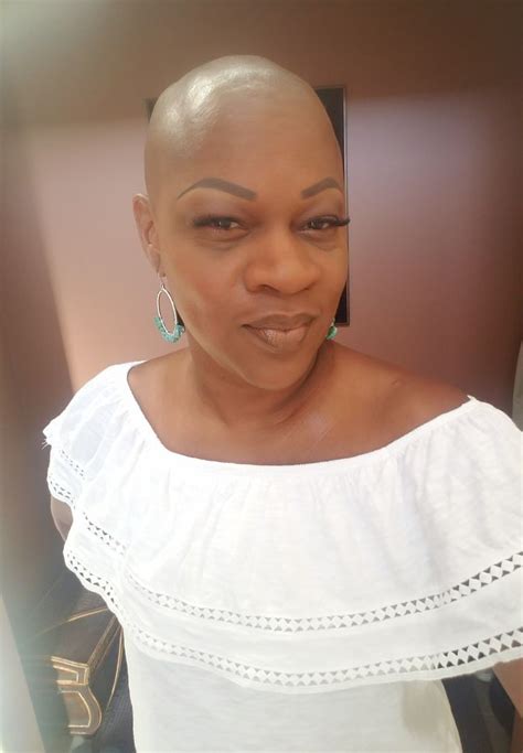Bald N Bougee On Instagram Bald Black Woman Bald Head Women Hair