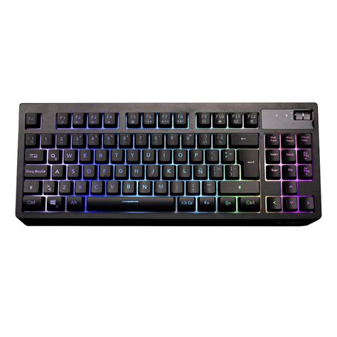 Teclado Gamer VSG Pulsar RGB Alámbrico Español Negro Digitalife eShop