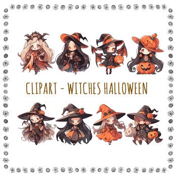 Halloween Witches Clipart Witch Clip Art Halloween Pumpkin Witch