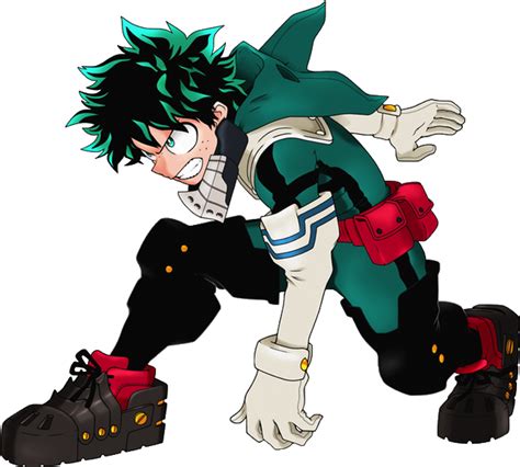 My Hero Academia Midoriya Izuku Official Art Png Image With Images