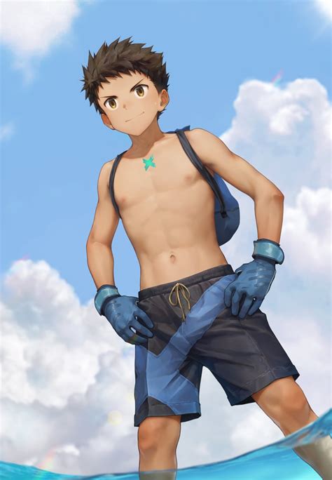 Rex Xenoblade Chronicles And More Drawn By Beitemian Danbooru