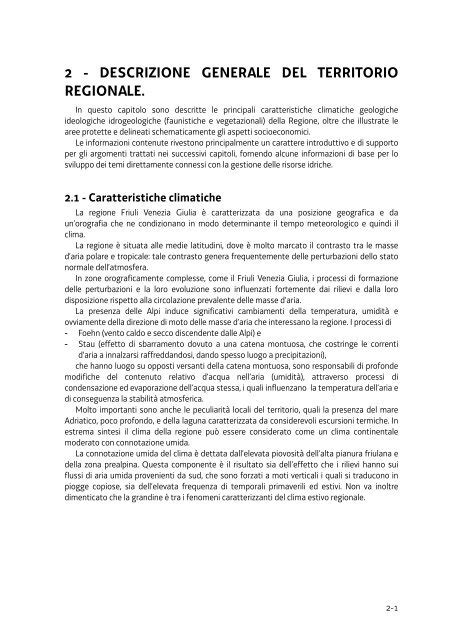 Capitolo Regione Autonoma Friuli Venezia Giulia