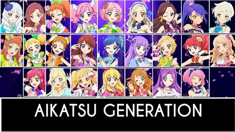 Aikatsu Generation Star Anis And Aikatsu Stars Full Romaji And