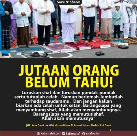 BANYAK YANG BELUM TAHU PERINTAH MERAPATKAN SHAF AtmaGo