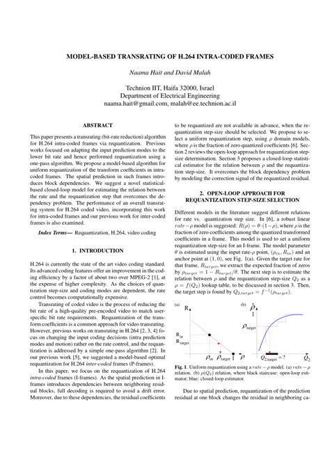 pdf model based transrating of h 264 intra coded frames