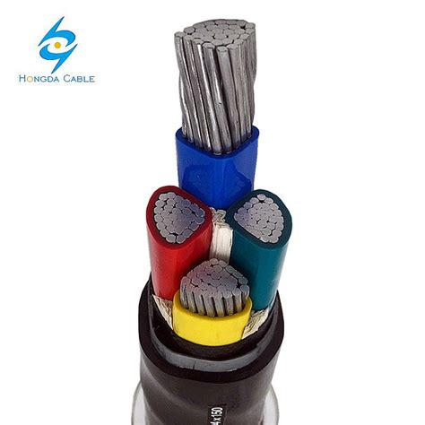 XLPE PVC Insulated Sta Armoured Low Voltage 4 Core Aluminum Cable