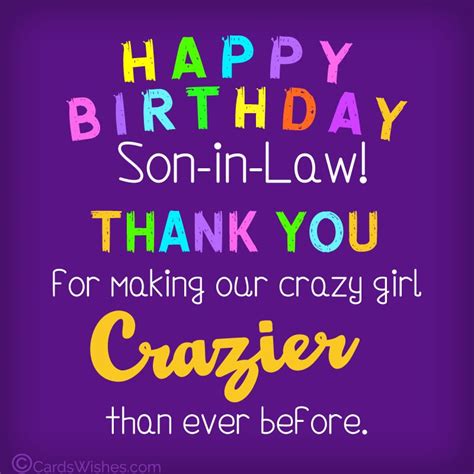 70 Exceptional Birthday Wishes For Son In Law