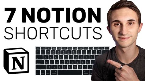 7 Fantastic Notion Shortcuts Must Learn YouTube
