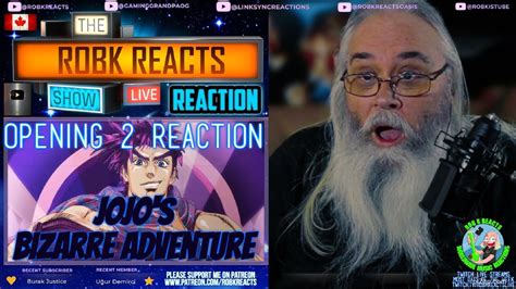 JoJo S Bizarre Adventure Opening 2 Reaction 4K 60FPS Creditless