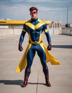 X Men Cyclops Cosplay Fancy Dress Face Swap ID 887471