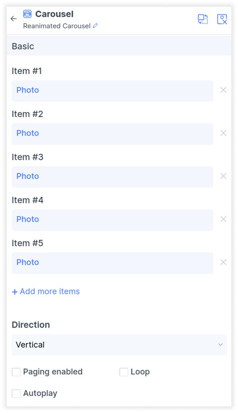 Tagging Your React Native Carousel Locofy Docs