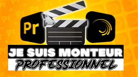 Je Suis Monteur Vidéo Présentation YouTube